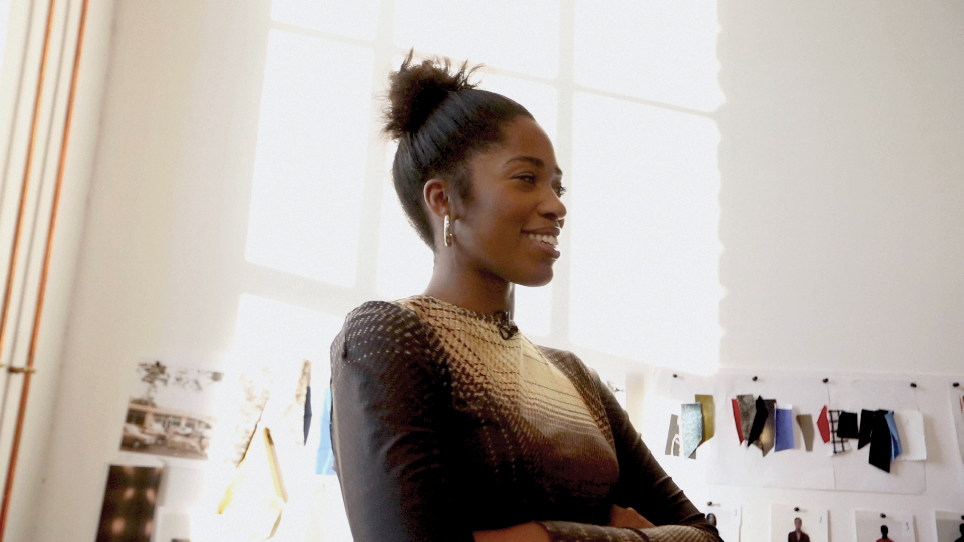 In the studio with Bianca Saunders | Tomorrow